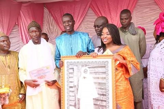 Amy Sarr Fall honorée à Mbacké