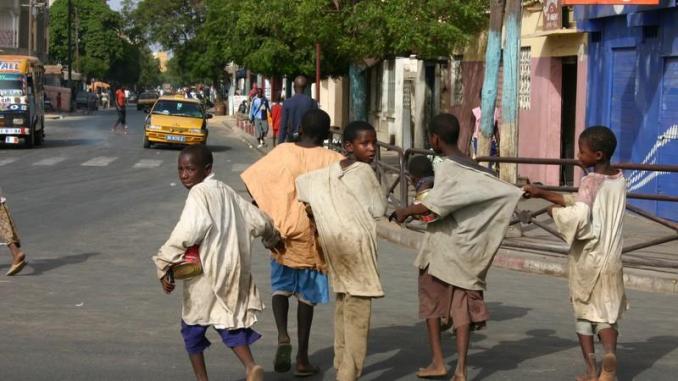Enfants de la rue : 70% des mendiants au Sénégal viennent de