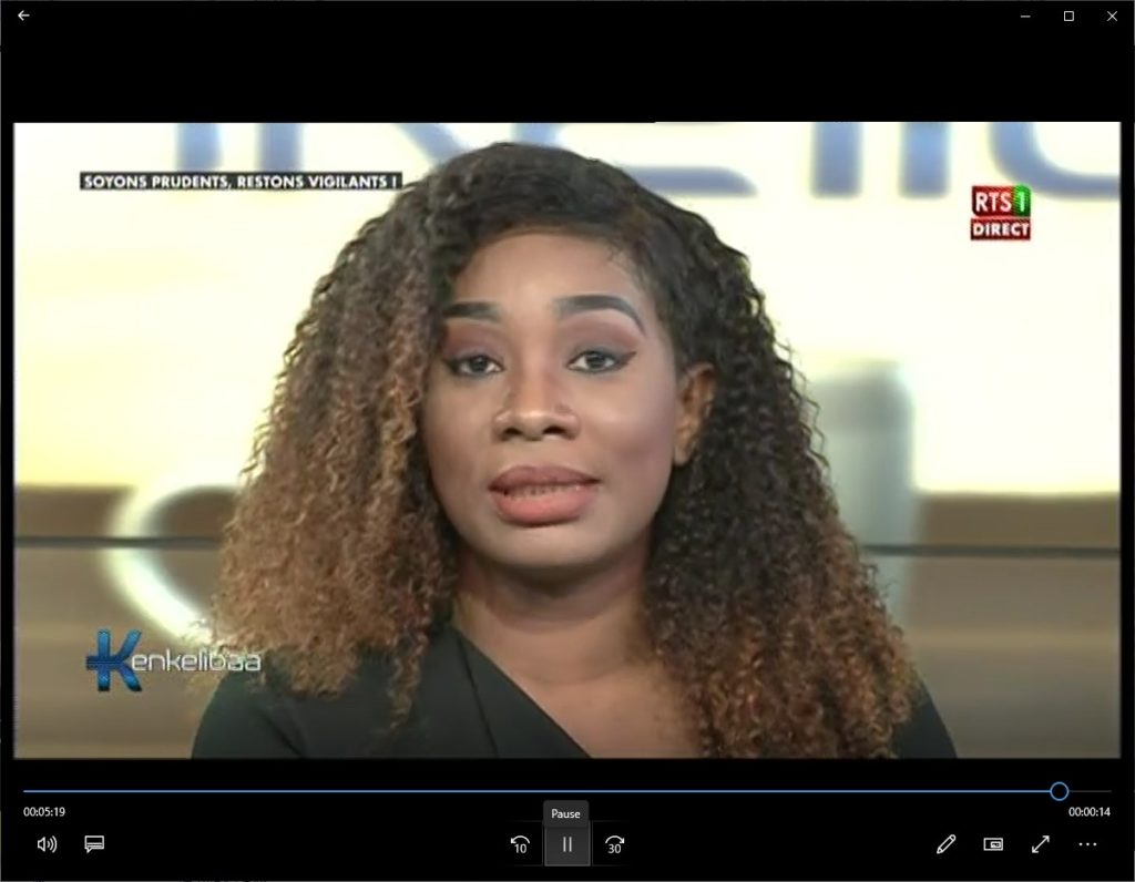 Revue de presse de la RTS du 17 août 2020 avec…Sarah Louyah