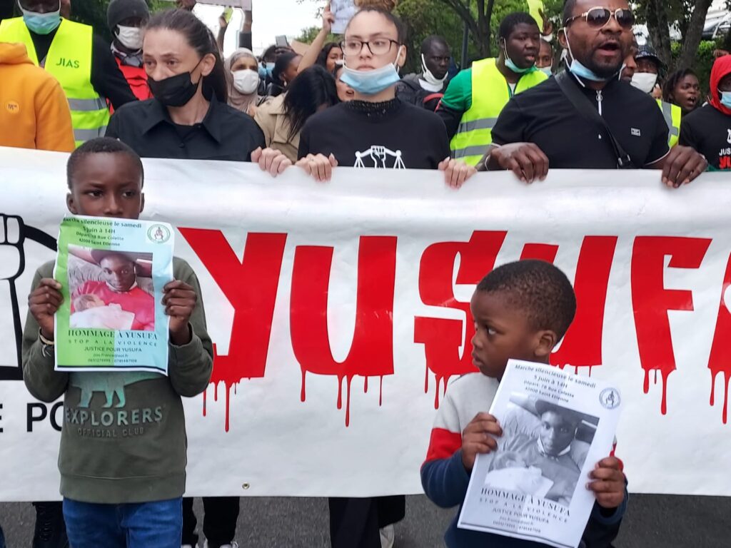 Saint-Étienne...les images de la marche à la mémoire de Yusufa - Xibaaru