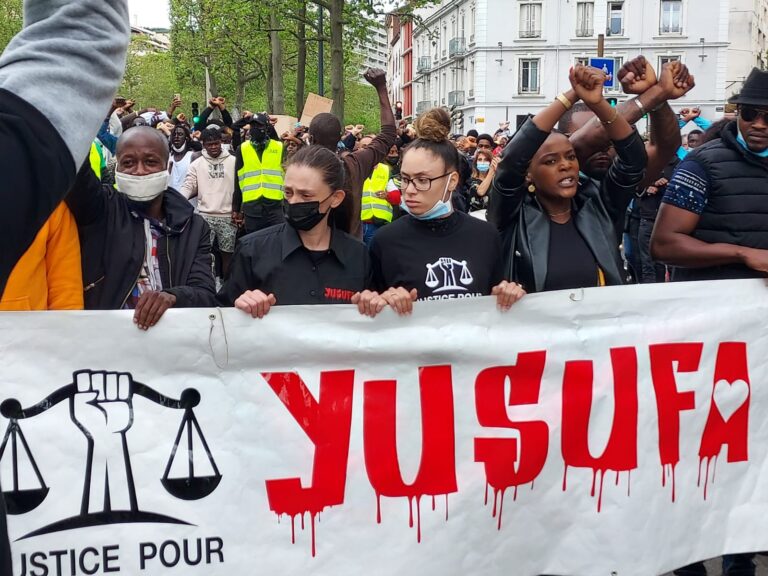 Saint-Étienne...les images de la marche à la mémoire de Yusufa - Xibaaru