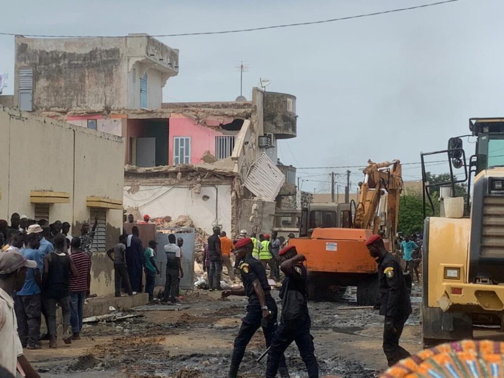 Effondrement à Khar Yalla : Sept (7) morts (bilan provisoire) - Xibaaru