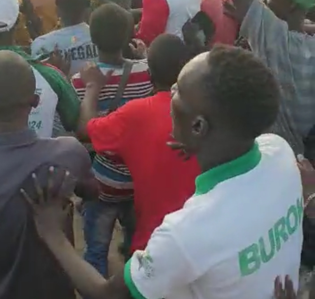Pape Djibril Fall Hué Et Chassé De La Manif De Lopposition Vidéo