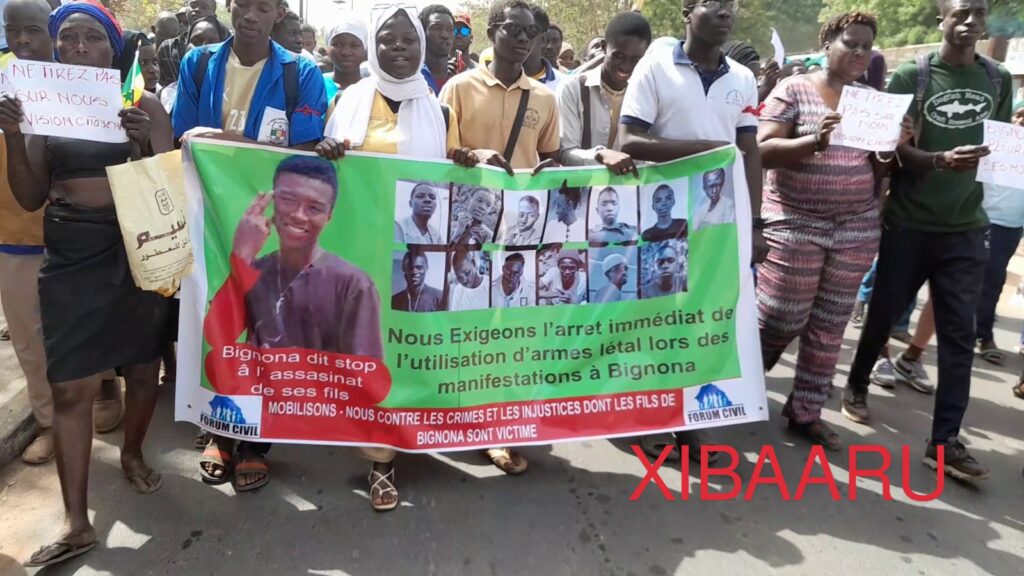 Ziguinchor : Les familles des victimes demandent l'abrogation de la loi d'amnistie - Xibaaru