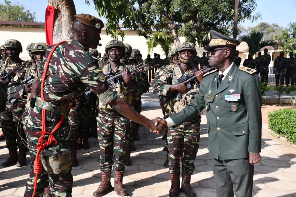 Thiès : Le Bataillon de Commandos «Gaïndé» célèbre sa fête patronale ...